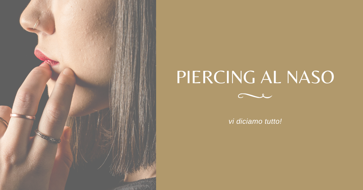 Piercing Naso: costa, nomi, tipo di gioielleria dolore e consigli ...